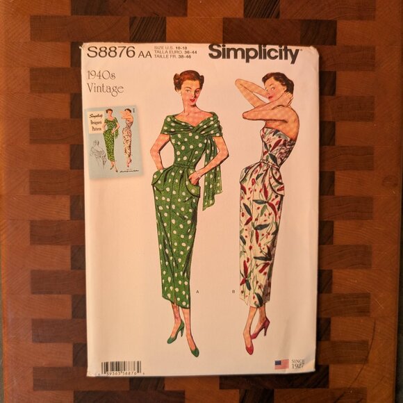 Simplicity | Office | Simplicity 8876 Uncut 94s Vintage Sizes 1018 ...